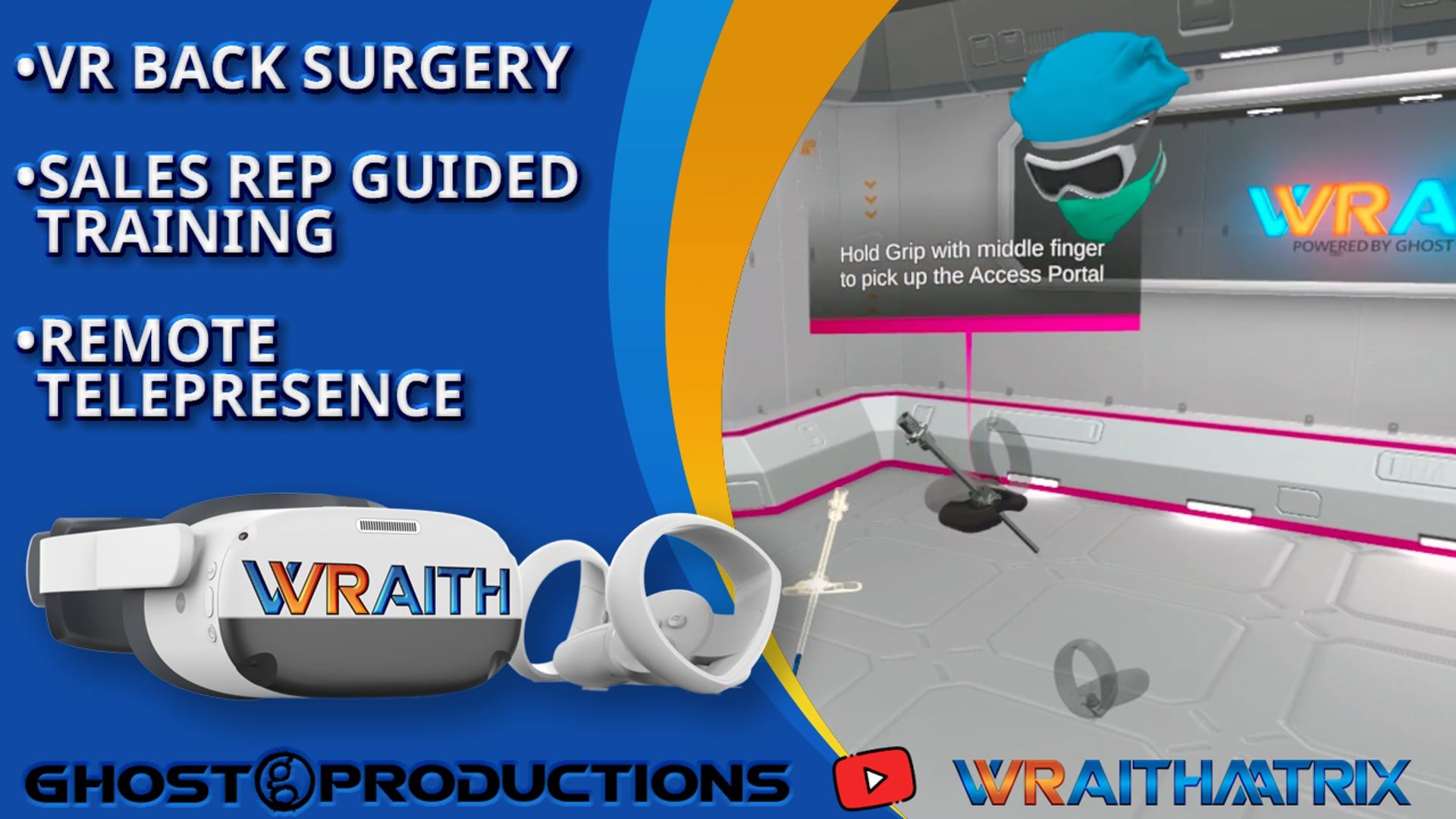 VR Surgery - Remote Surgical Device Sales | Video