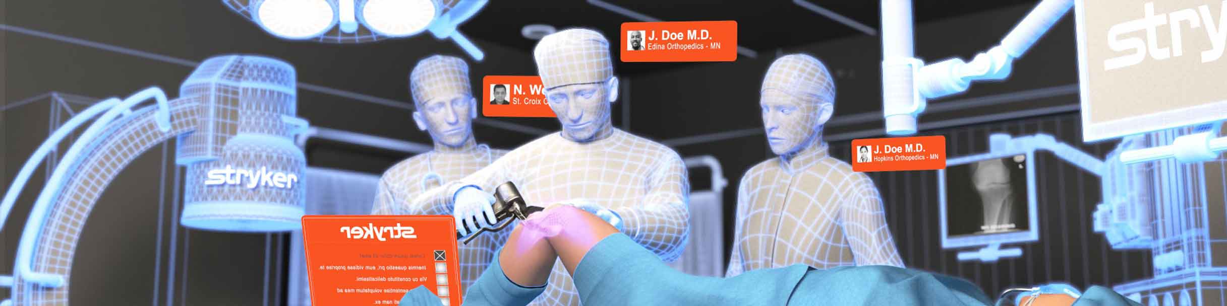 Stryker Surgery VR Simulation | Image