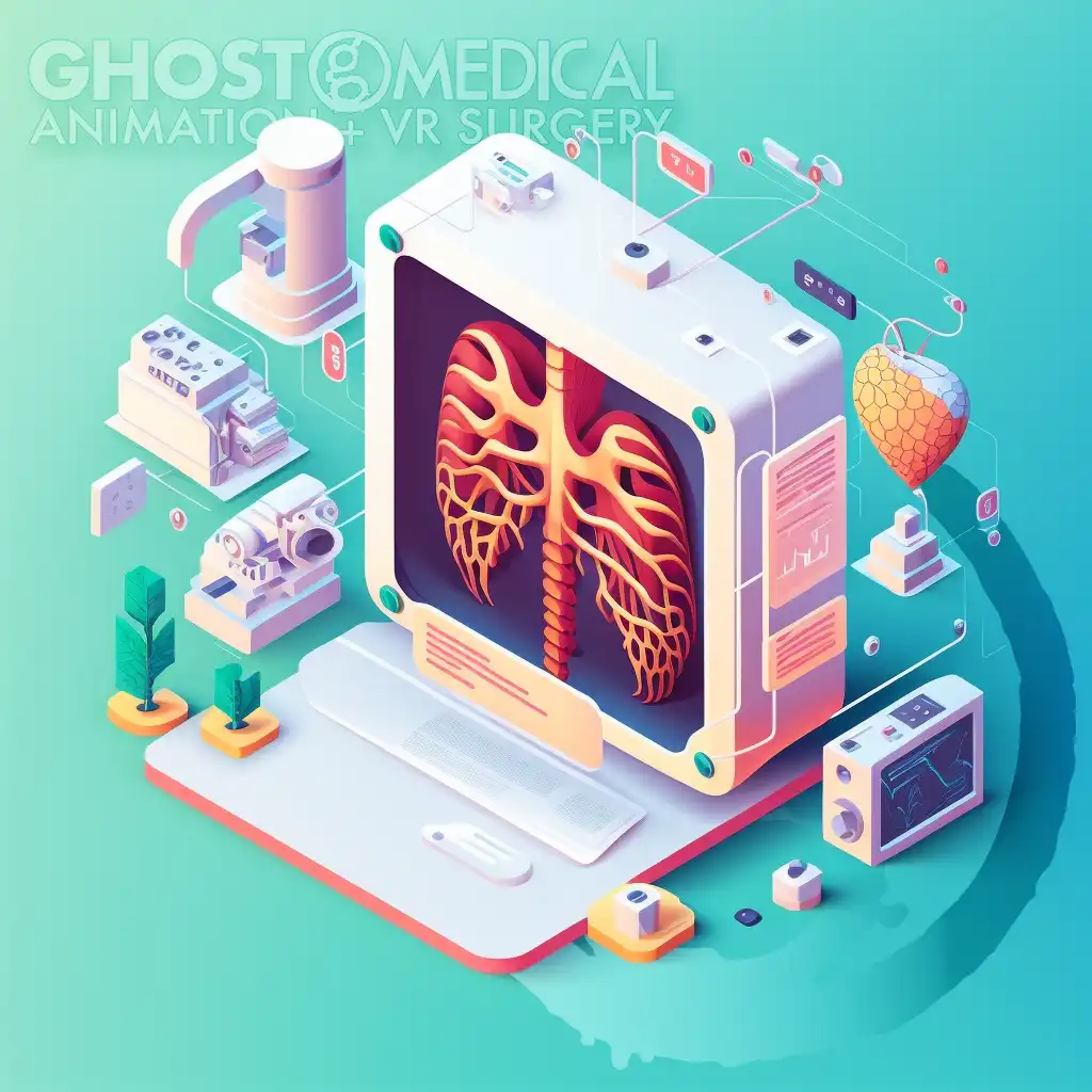 Isometric Icon of COPD Breathing | Image