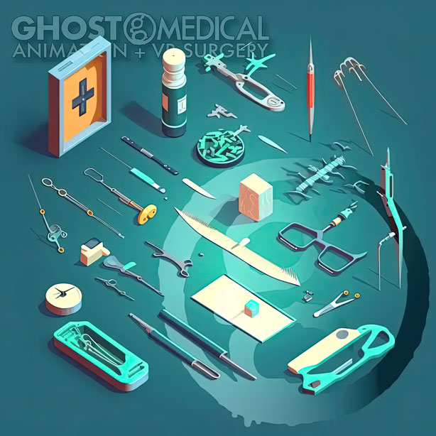 Isometric Surgical Instrument Medical Experts: Anatomy Scalpel | Image