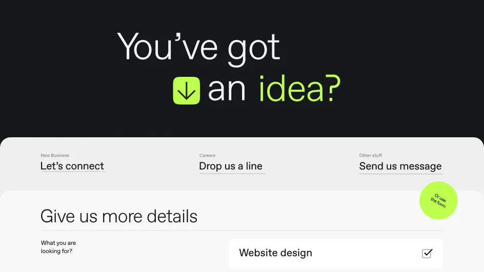 Get in touch with StanVision Agency