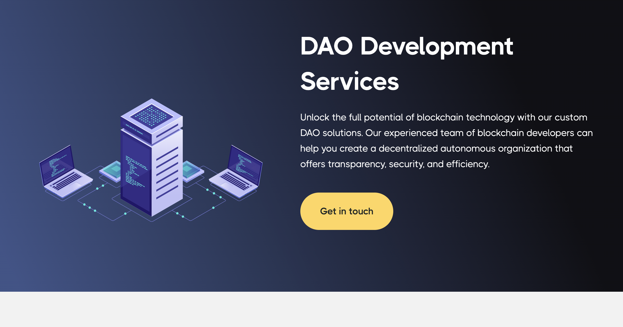 Leading DAO Development Services