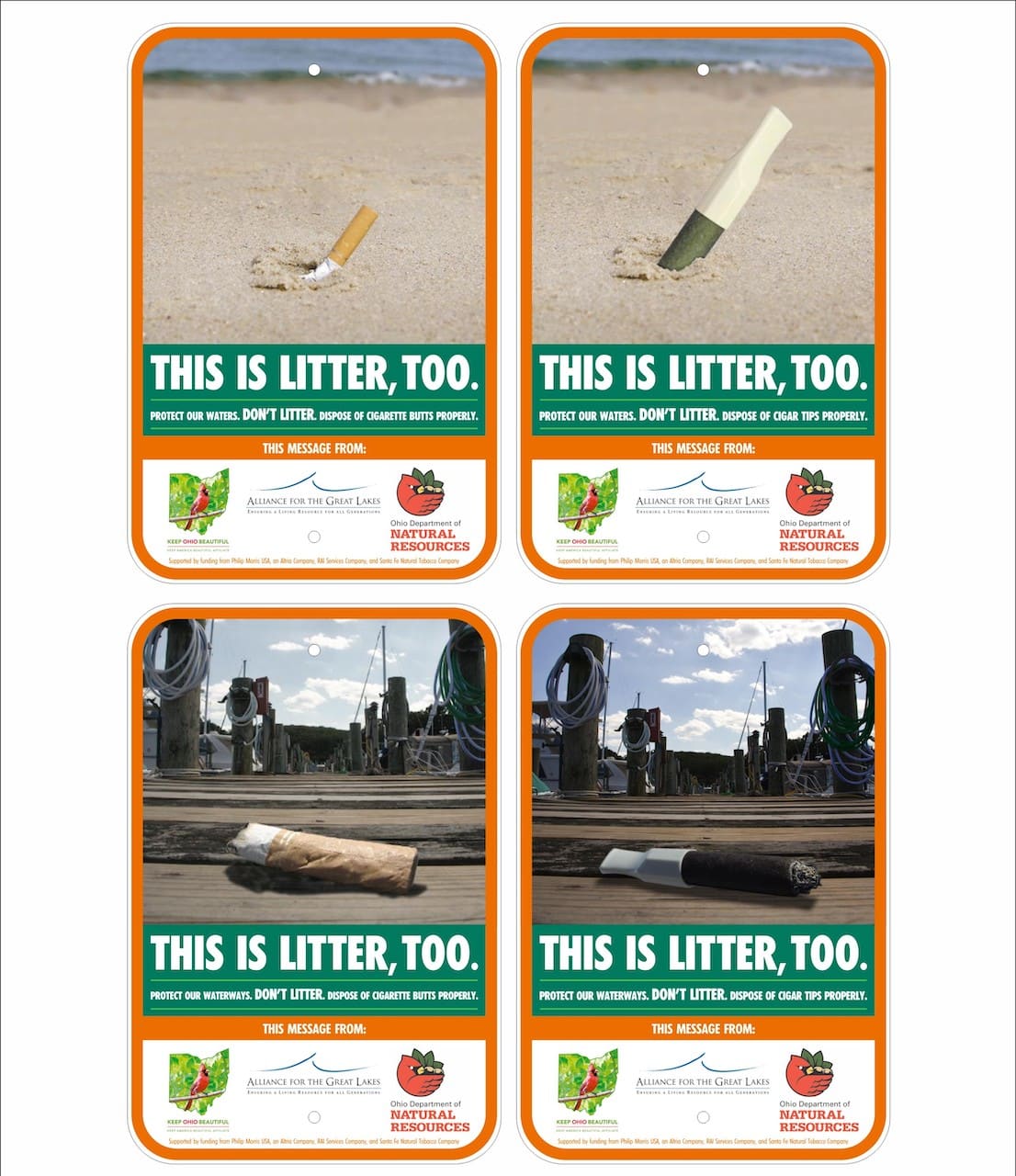 Keep Ohio Beautiful Programs | Cigarette Litter Prevention
