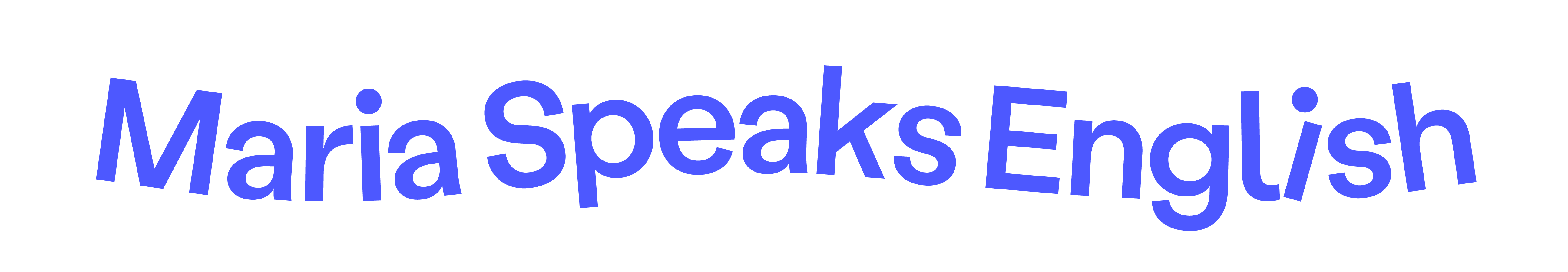 ️ Maria Speaks English