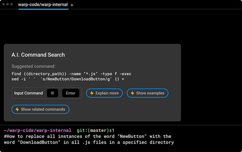 Warp: Your terminal, reimagined
