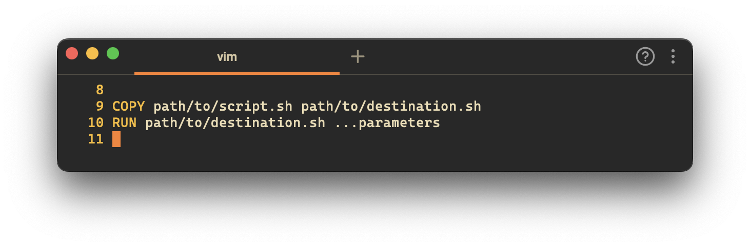 How To Run A Shell Bash Script In A Dockerfile