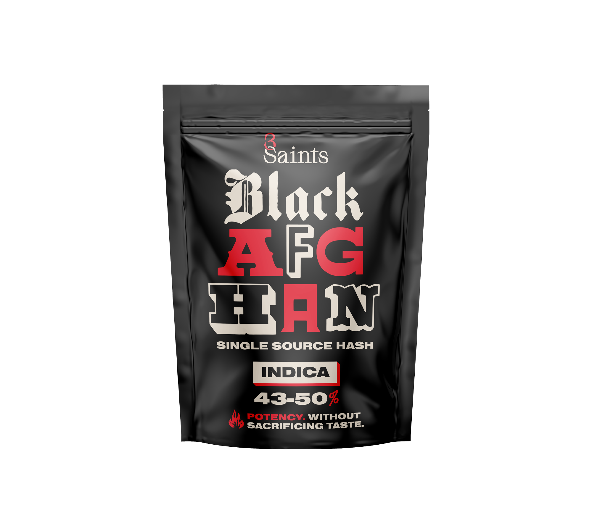 3 Saints | Single Source Black Afghan Hash