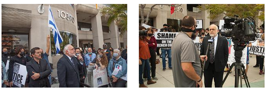 SWC Demands Justice for Sarah Halimi in Rallies on 3 Continents