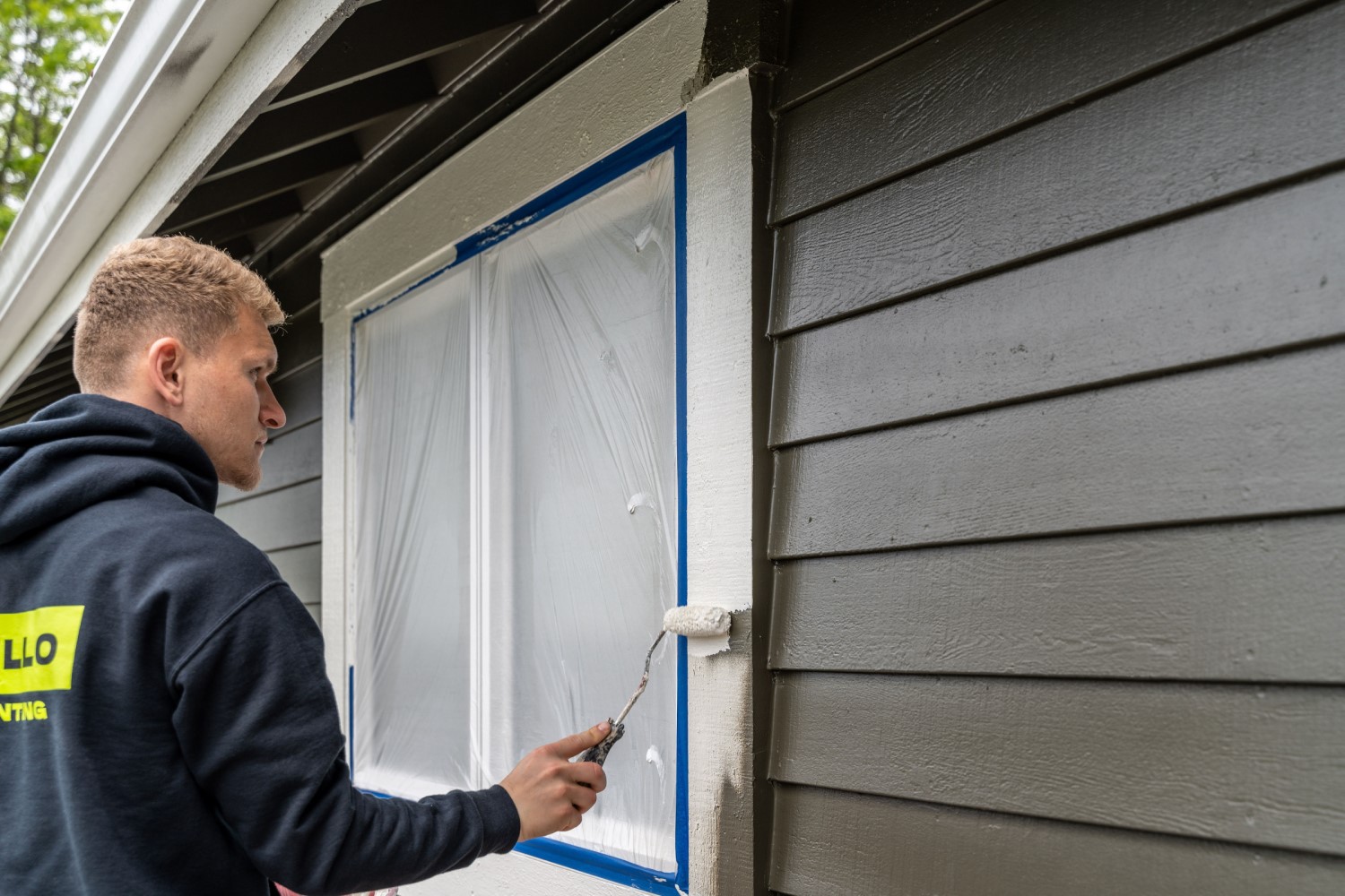 Exterior Painting Process | Residential Painting with HELLO Painting