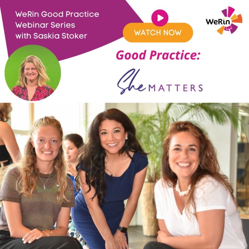 She Matters | She Matters Featured in WeRin's Good Practice Webinar Series