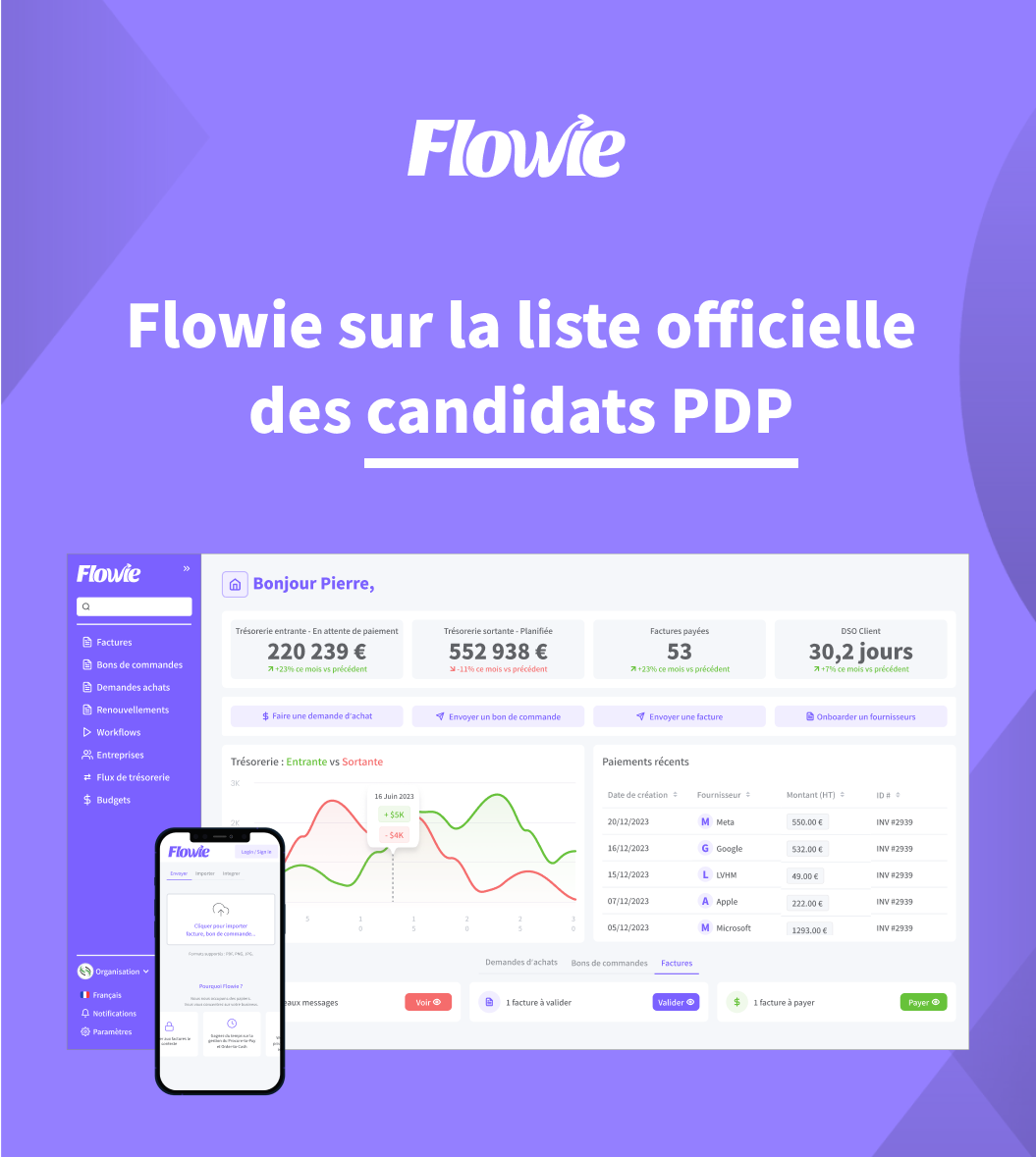 Flowie - Flowie officiellement reçu comme candidat PDP