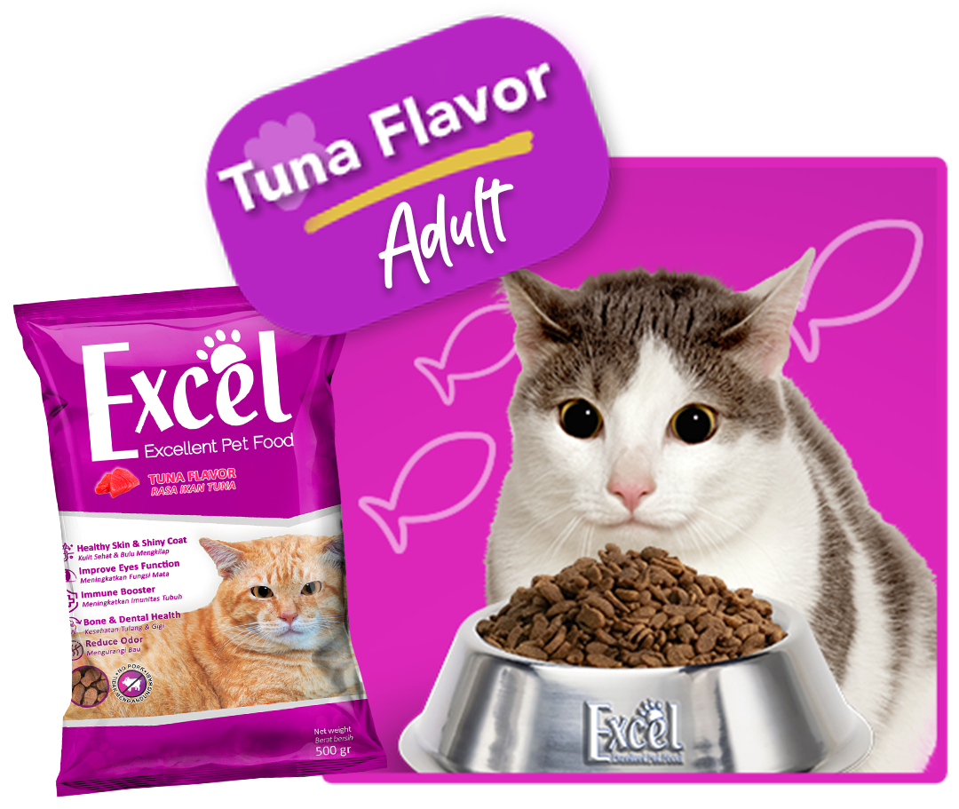 Excel Pet Food, Excel Baik Untuknya