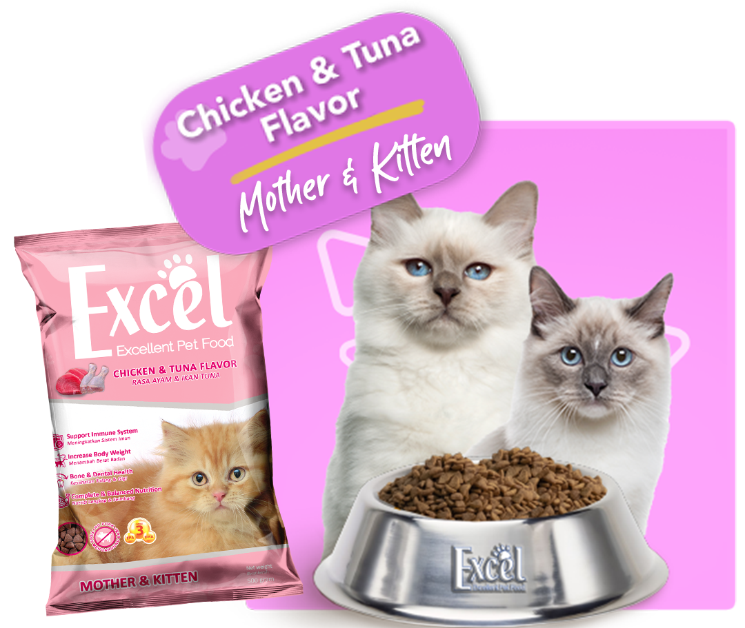 Excel Pet Food, Excel Baik Untuknya