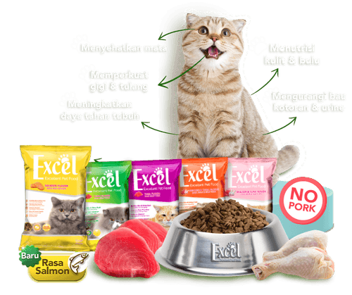 Excel Pet Food, Excel Baik Untuknya