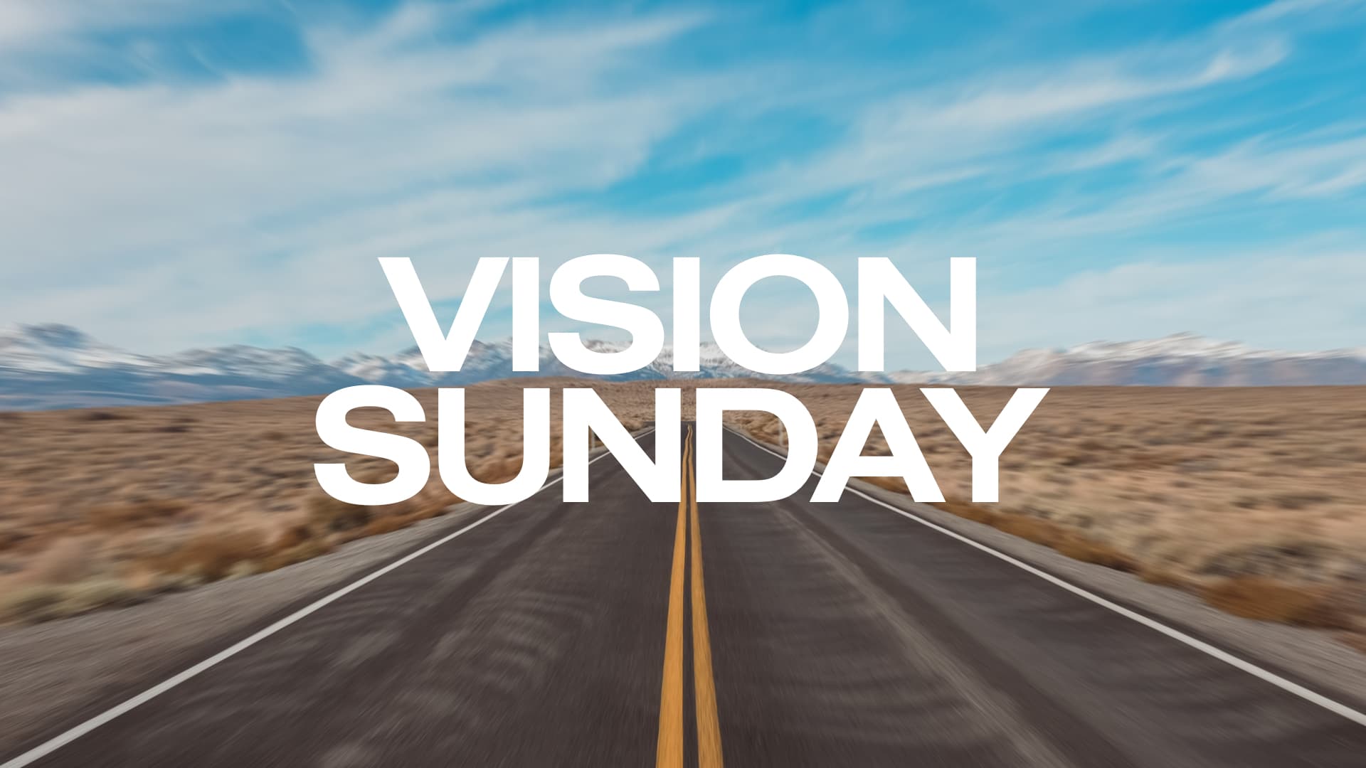 Event: Vision Sunday | NorthernLife Baptist Church