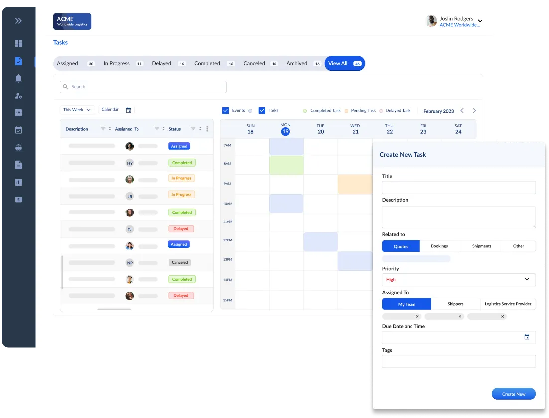 Solutions For Logistics Service Providers
