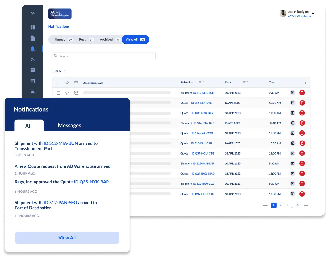 Solutions For Logistics Service Providers