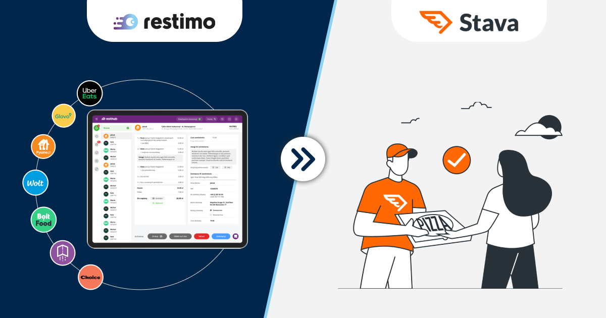 Zintegruj wszystkie kanały sprzedaży restauracji do POS