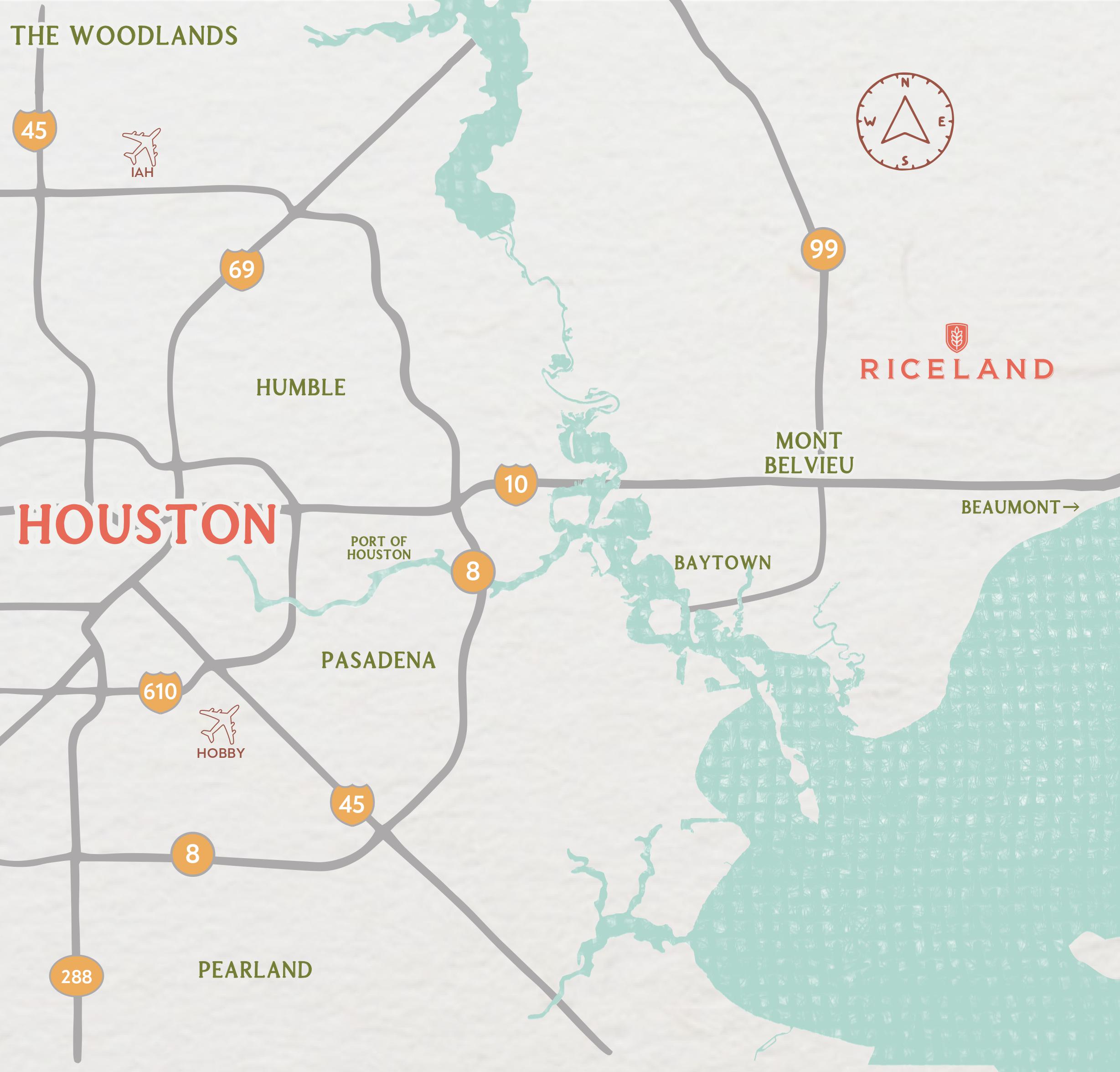 Location | Riceland Master Planned Community