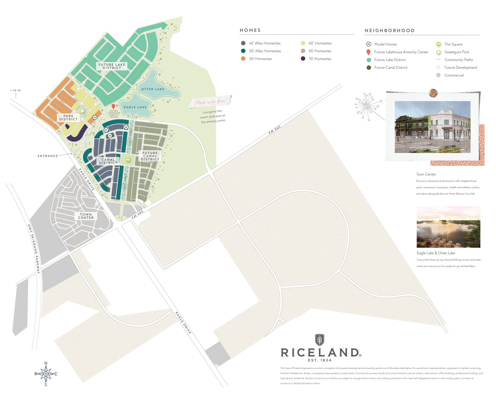 Site Plan | Riceland Master Planned Community