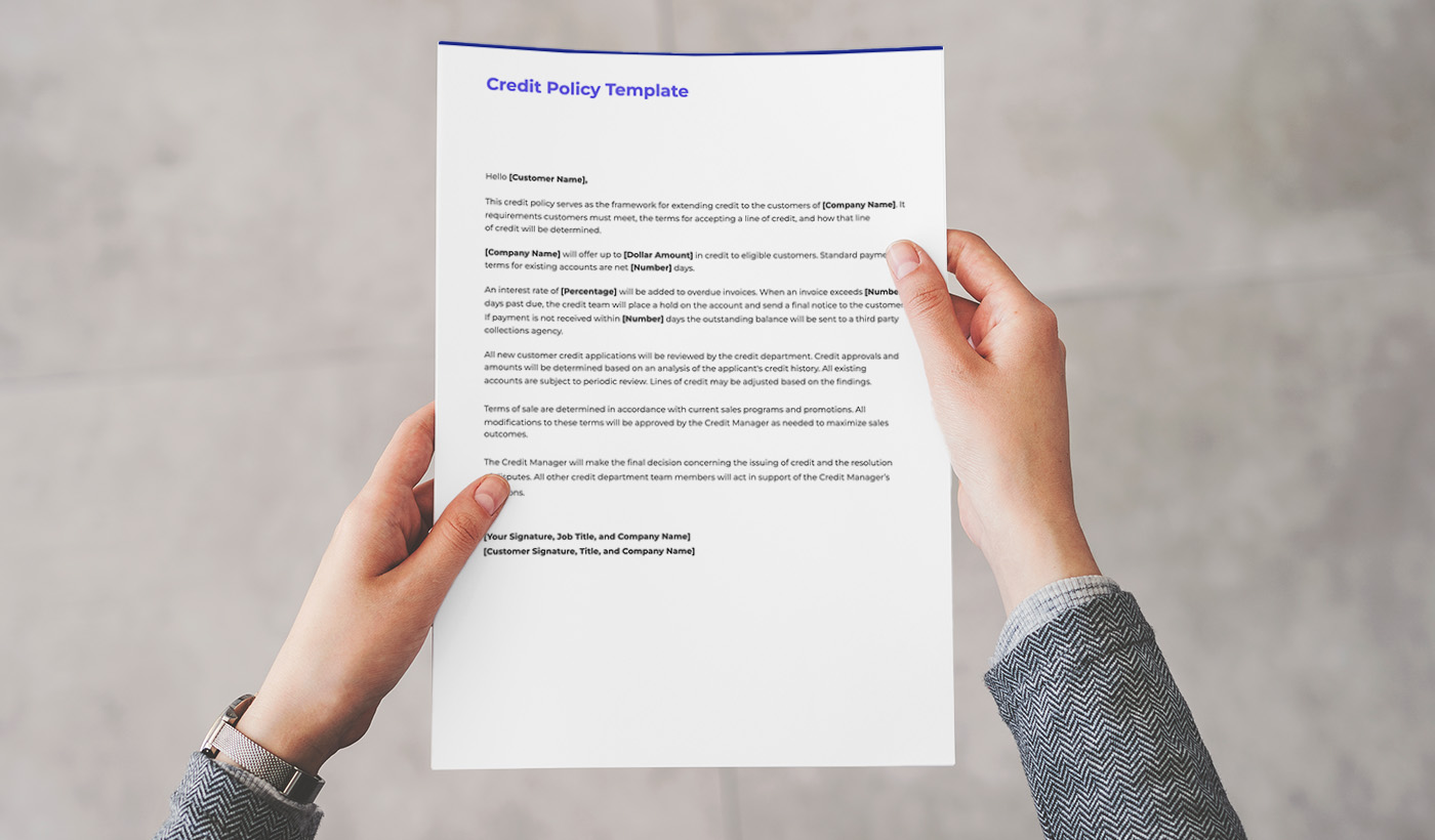 How To Create a Business Credit Policy [Free Template] - Nuvo