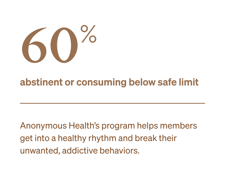 Anonymous Health — App-assisted addiction therapy