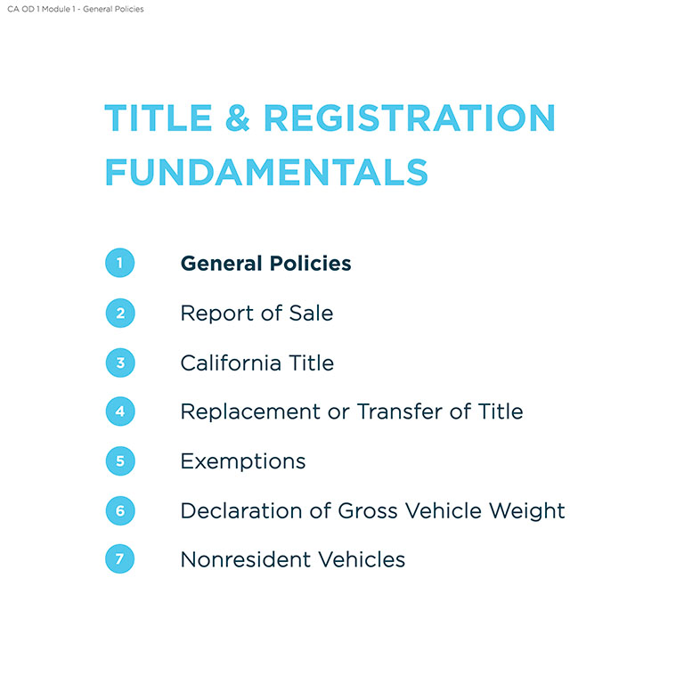 RMP California eLearning