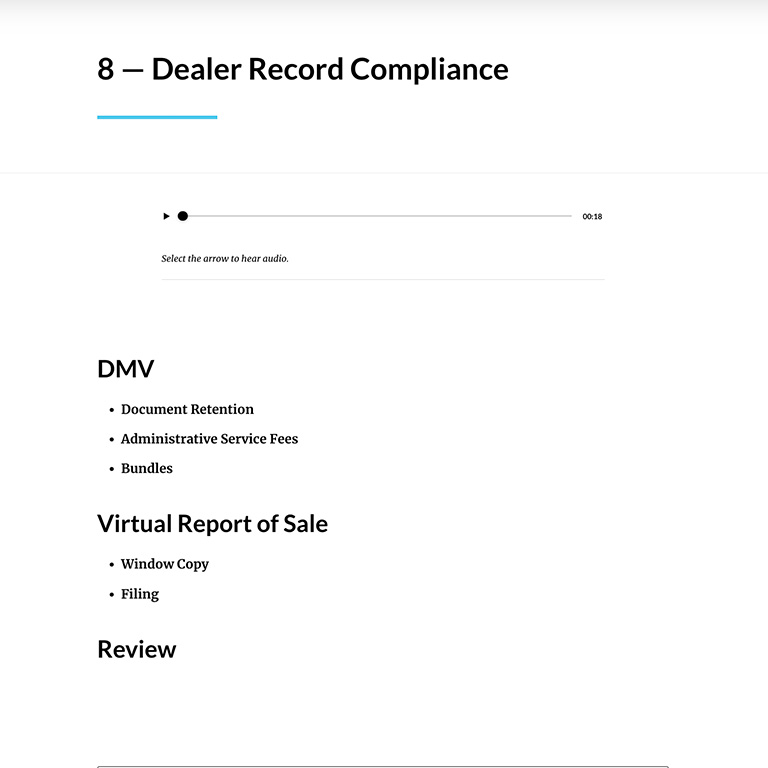 RMP California eLearning