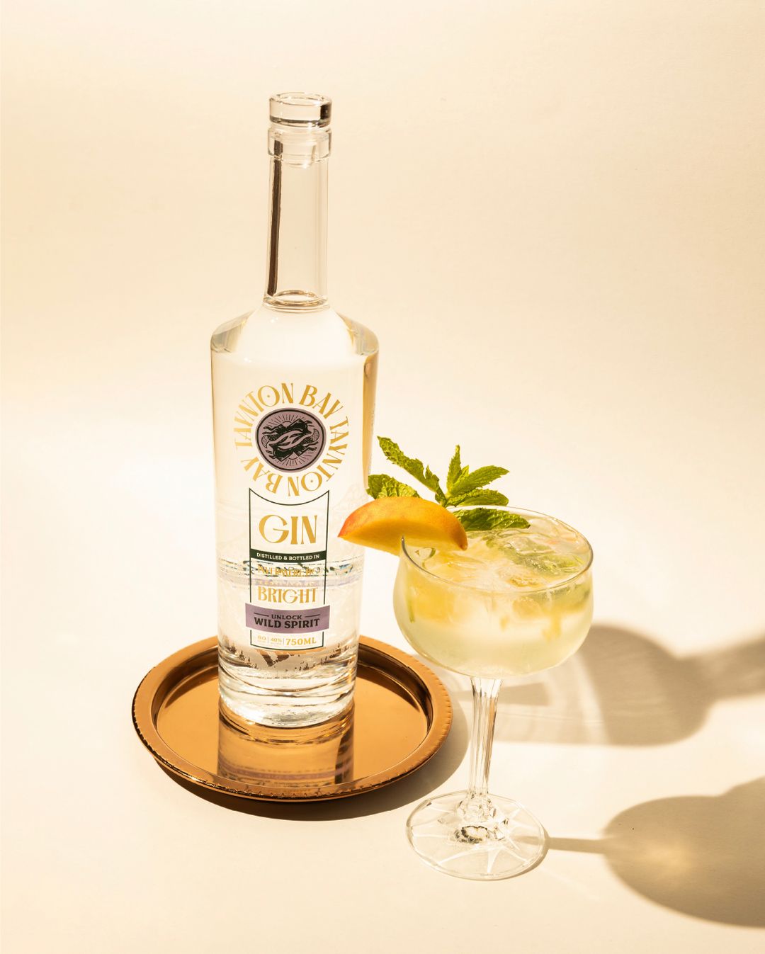 Gin Peach Smash | Recipes | Taynton Bay Spirits