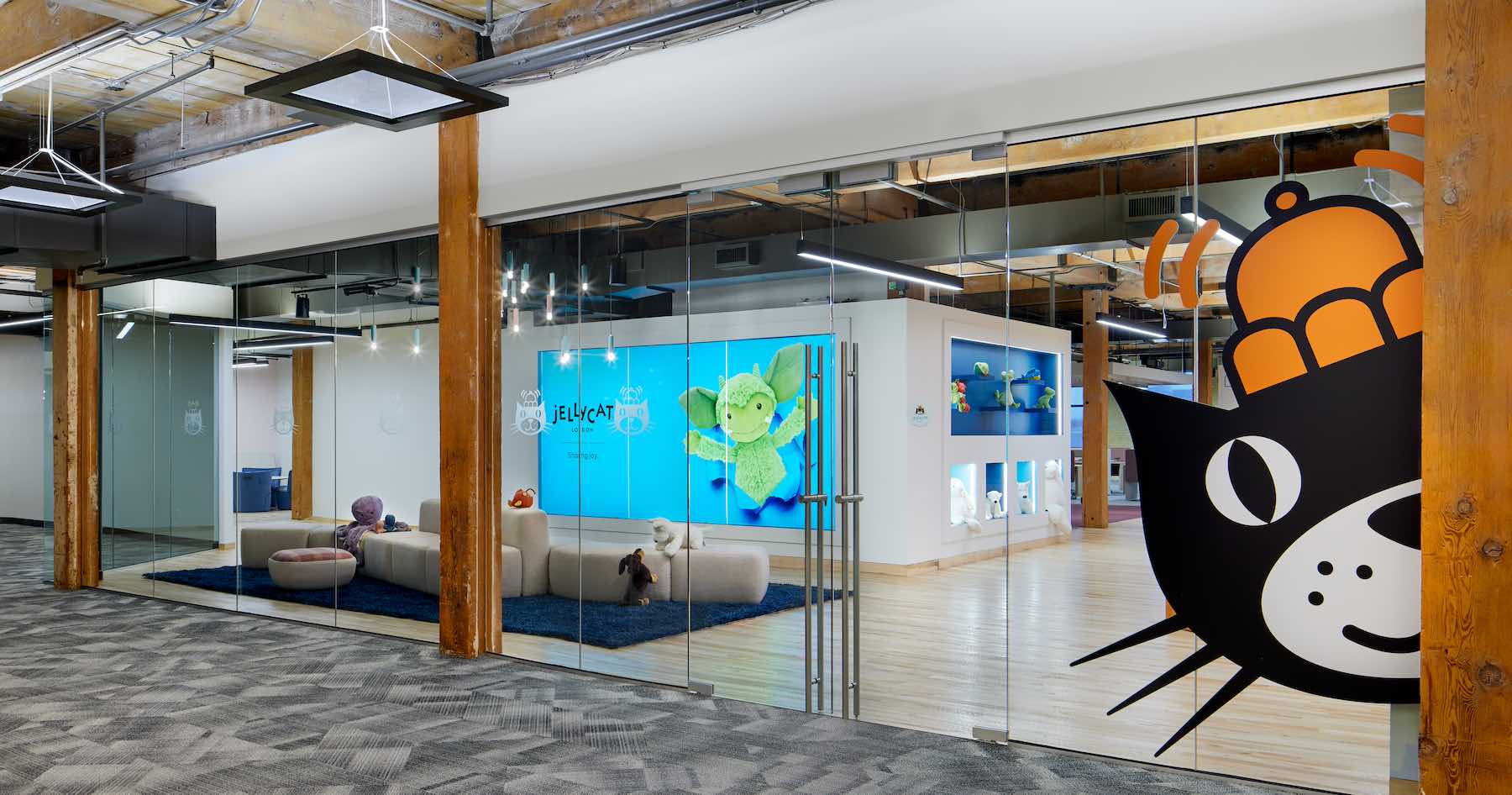 Inside Jellycat’s Vibrant Minneapolis Office Renovation Project