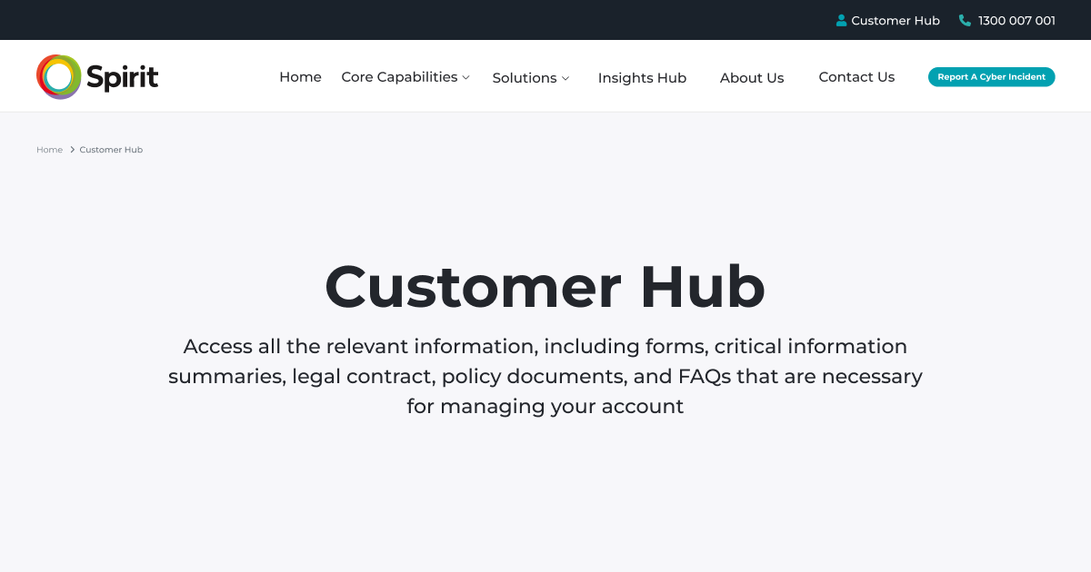 Customer Hub