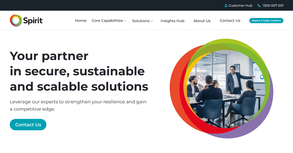 Secure Managed Technology Service Provider in Australia | Spirit Technology
