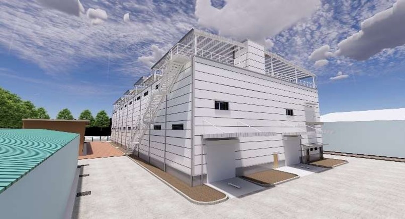 Hasacon thiết kế và thi công xây dựng nhà kho G tại gia vị Sơn Hà