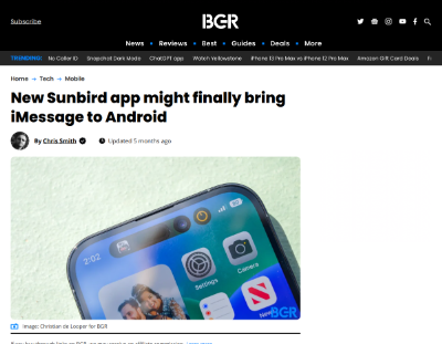 Birdfeed - The latest news and content from Sunbird Messaging