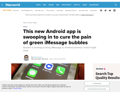 Birdfeed - The latest news and content from Sunbird Messaging
