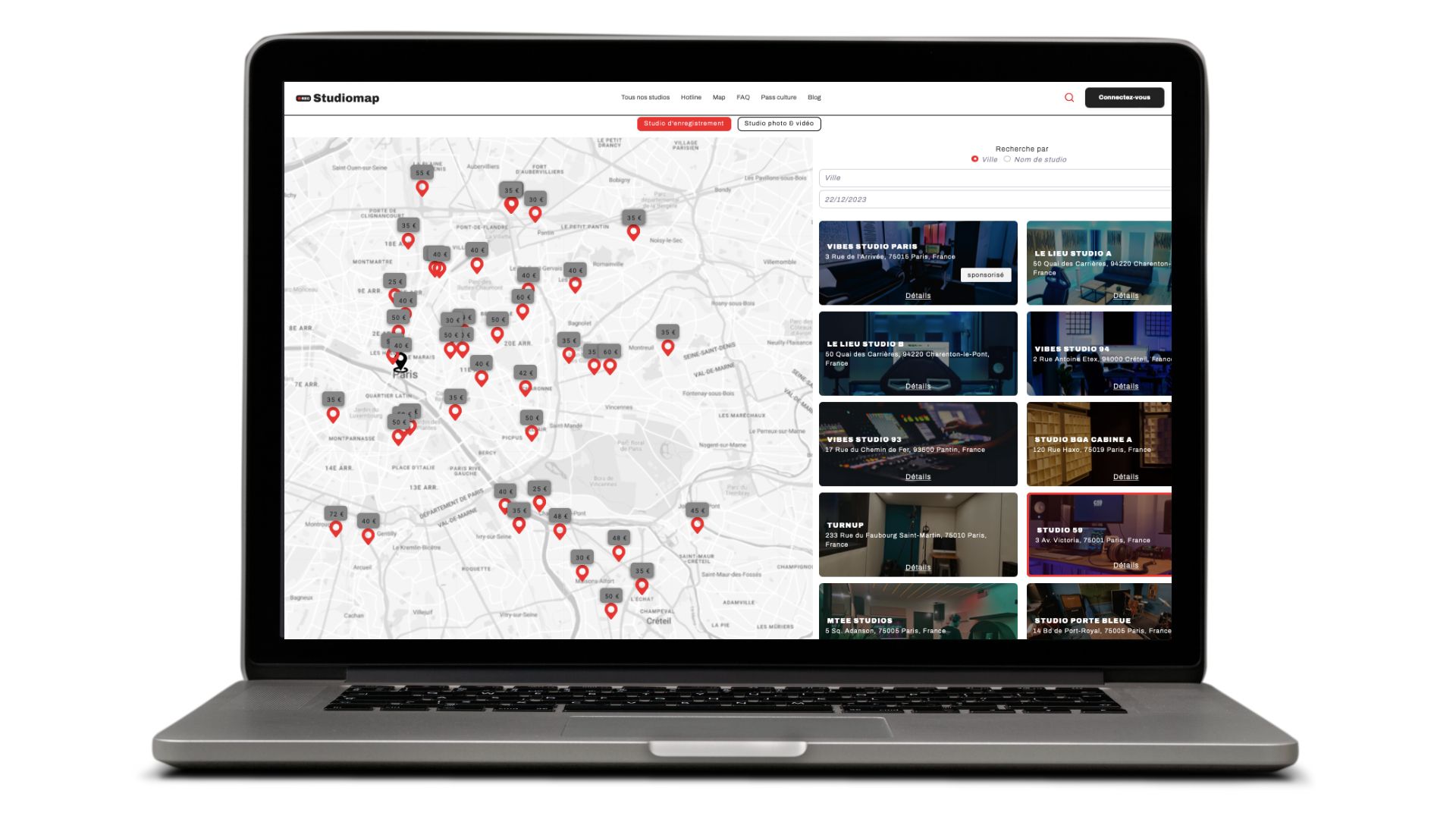 Réservez votre studio en 2 clics : la plateforme qui va révolutionner vos sessions d ...
