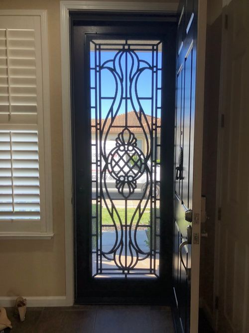 Security Screen Door Design Gallery | Image Gallery