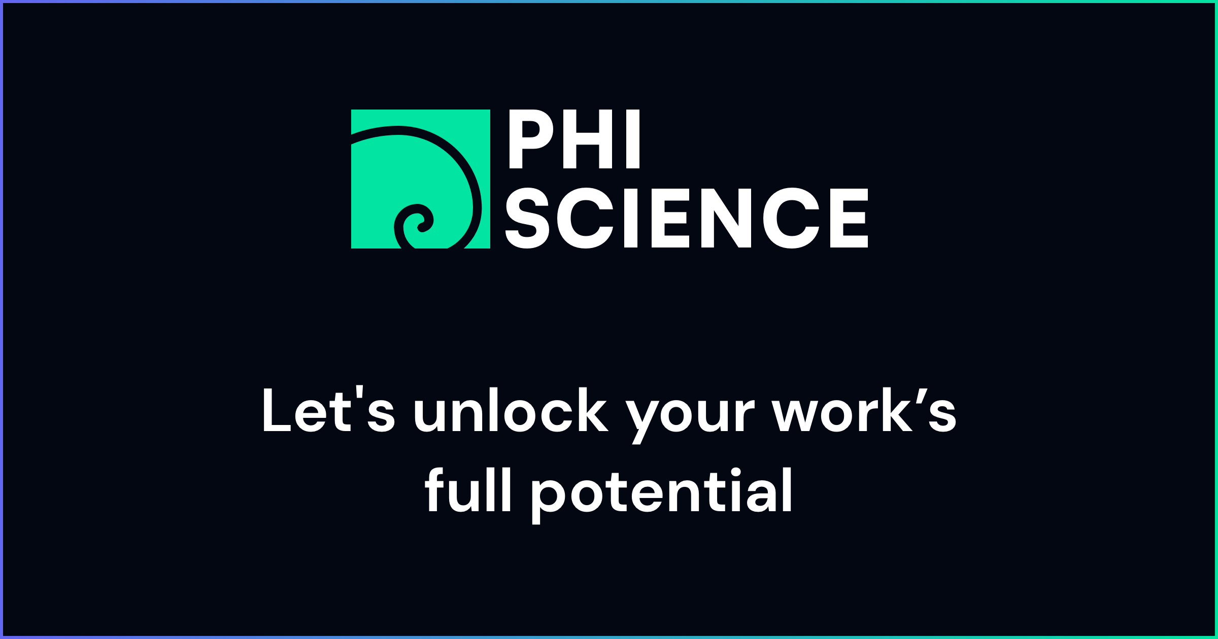 PHI SCIENCE - PROJECTS | We Help the Most Ambitious Transform ...