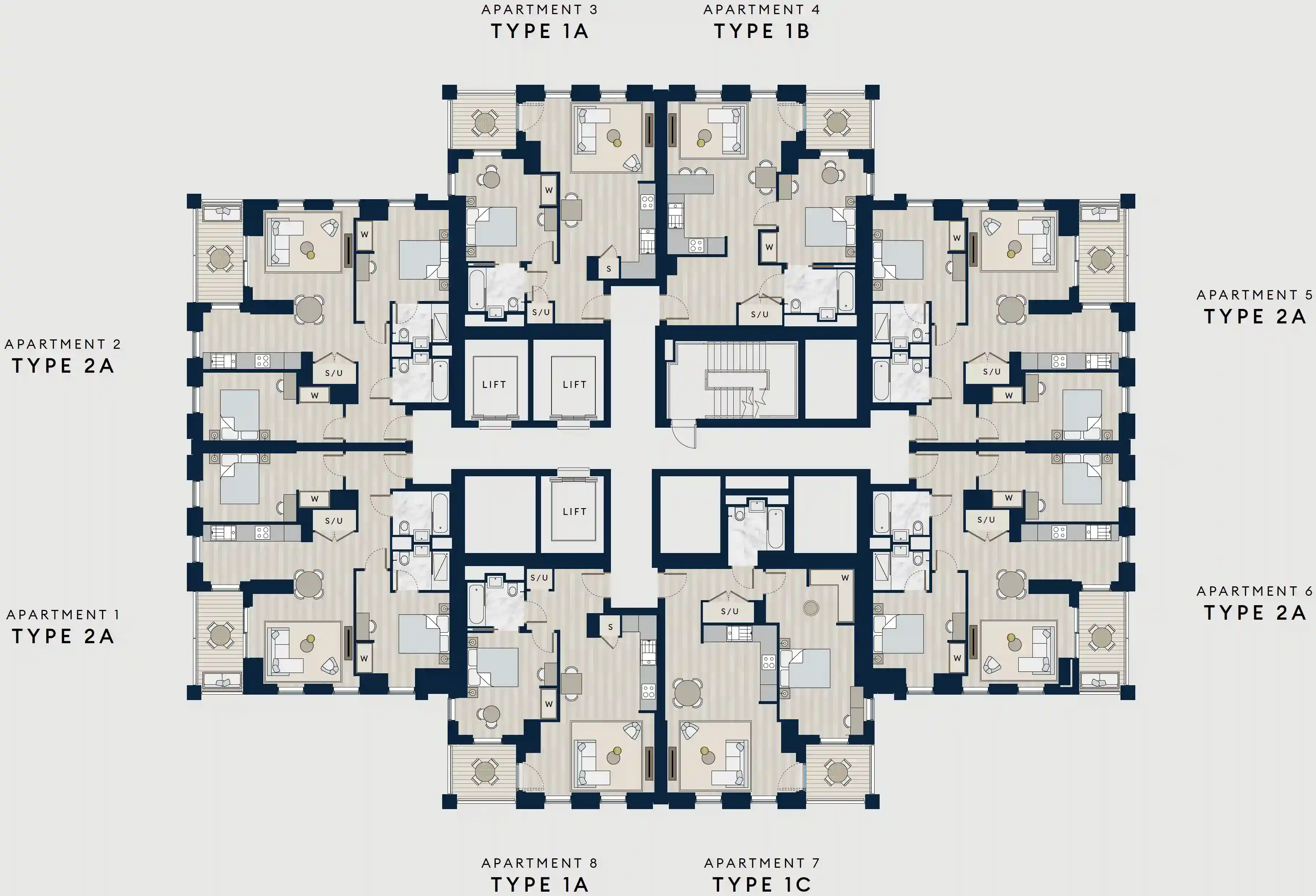 Floor Plans | One Thames Quay