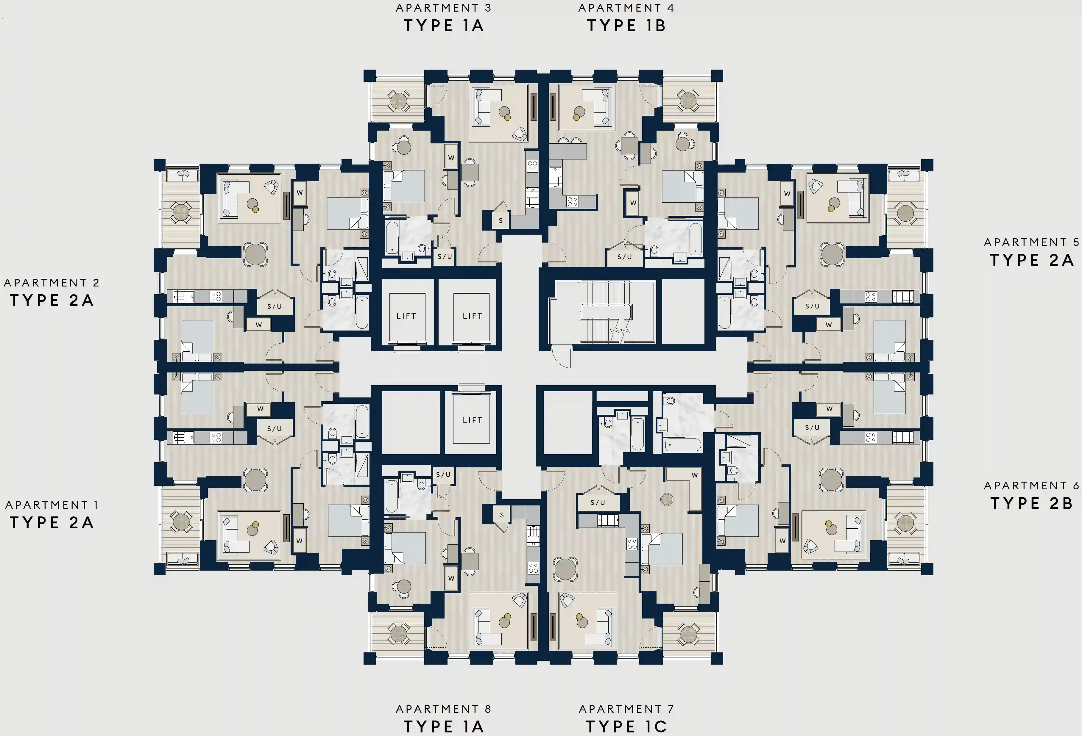 Floor Plans | One Thames Quay