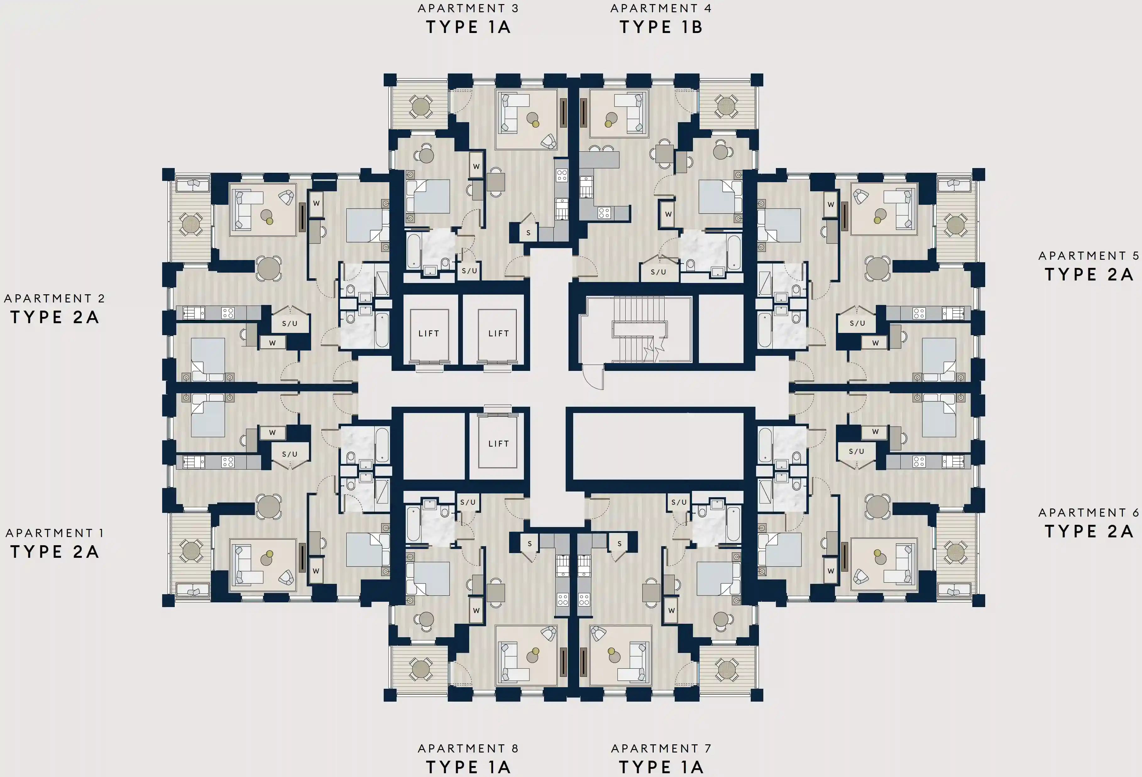 Floor Plans | One Thames Quay