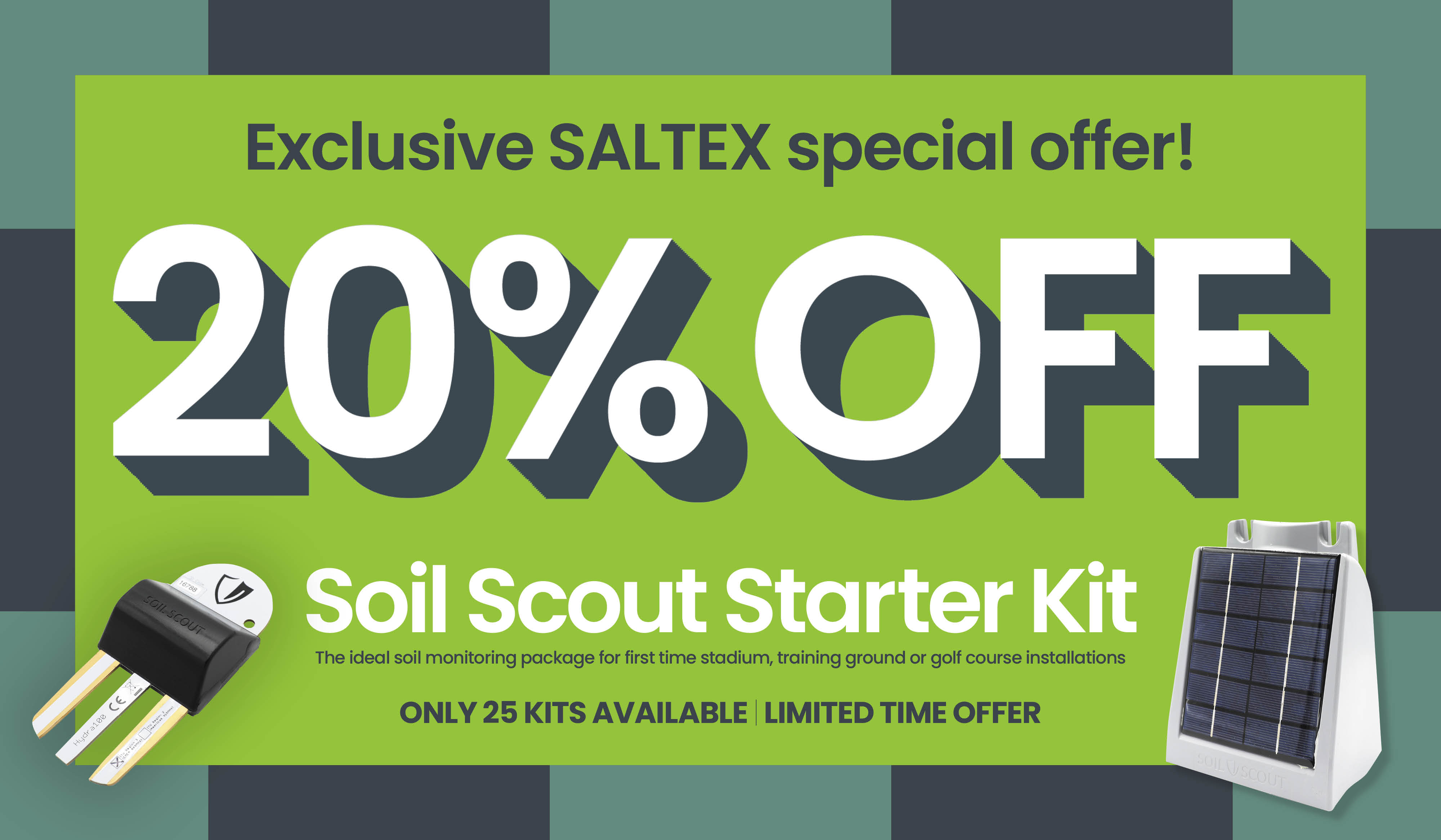 Don't miss our exclusive SALTEX special offer!