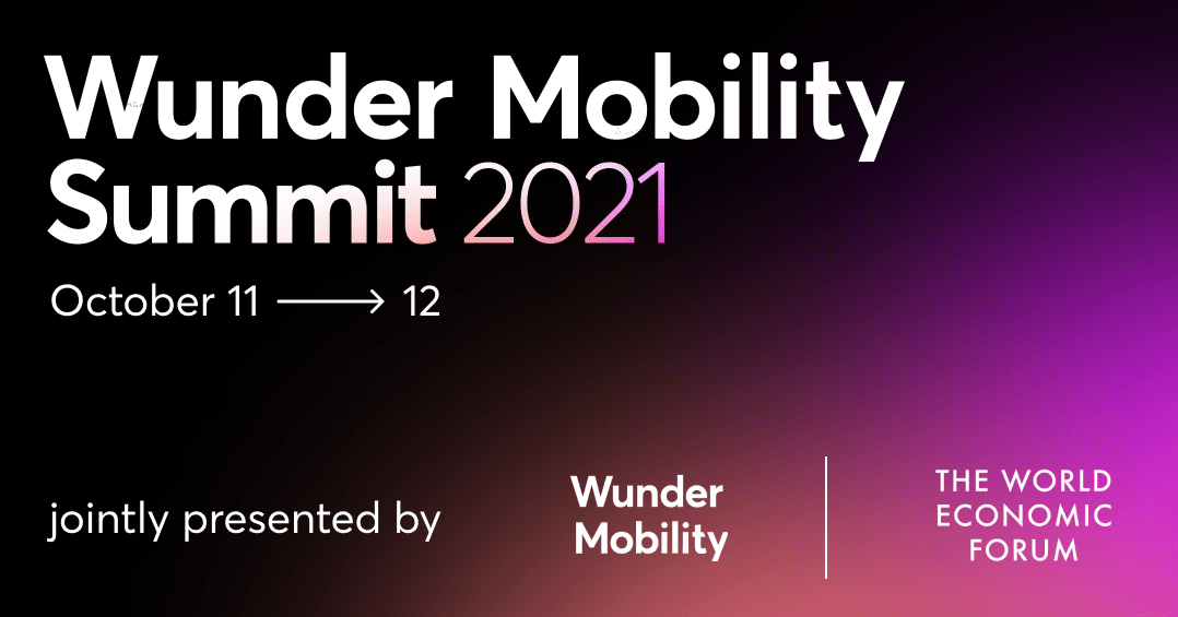 Mobility summit WMS'21 | Wunder Mobility