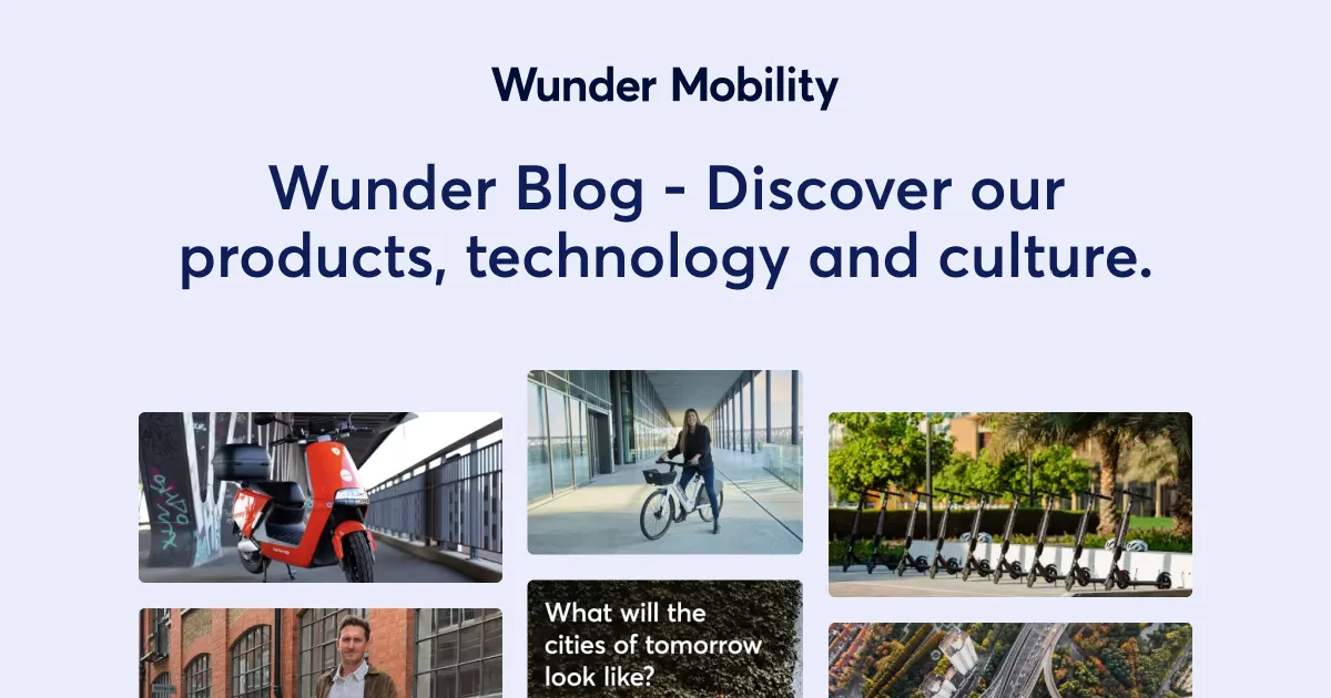 Future of mobility blog | Wunder Mobility