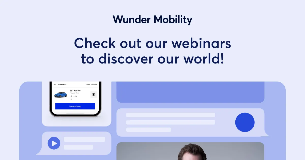 Webinar overview | Wunder Mobility