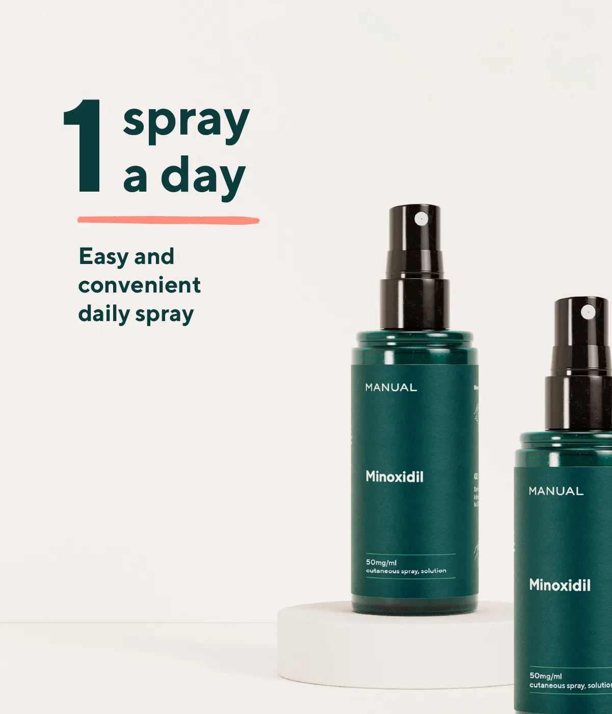 Minoxidil Hair Loss Treatment Plans | MANUAL