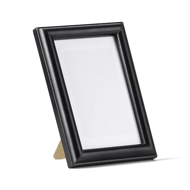 Black Photo Frame Mockup Rigth View