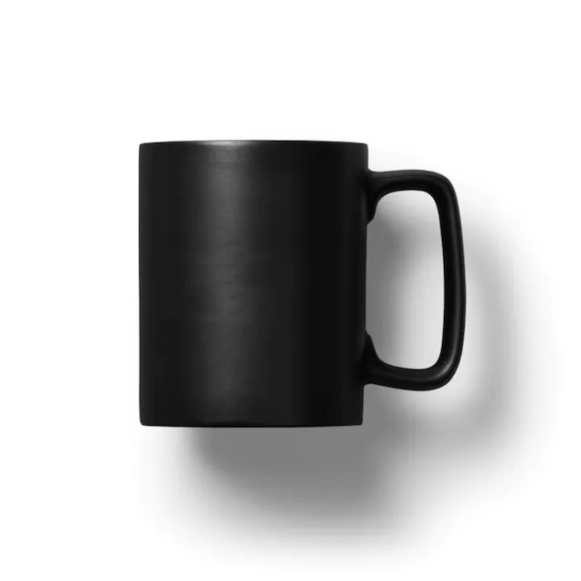 Black Mug Mockup
