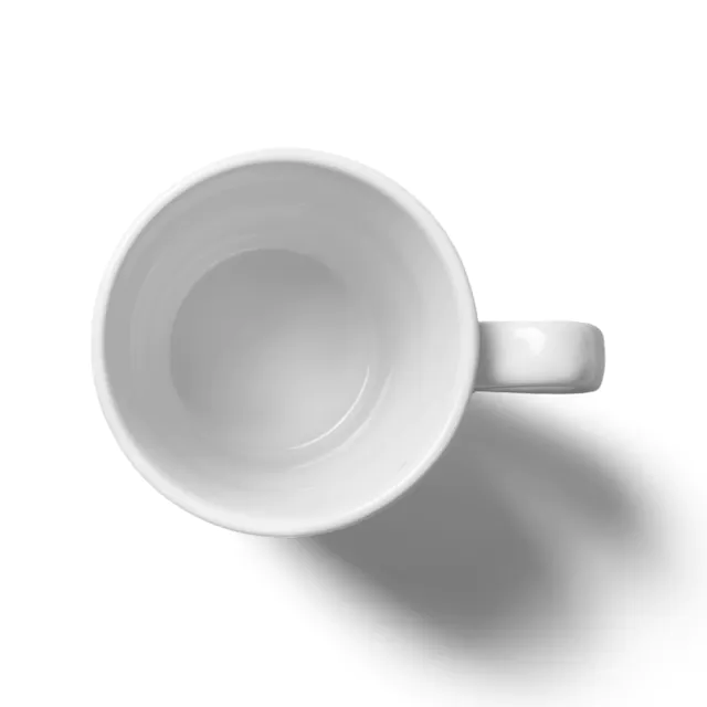 Top View Blank Mug Mockup