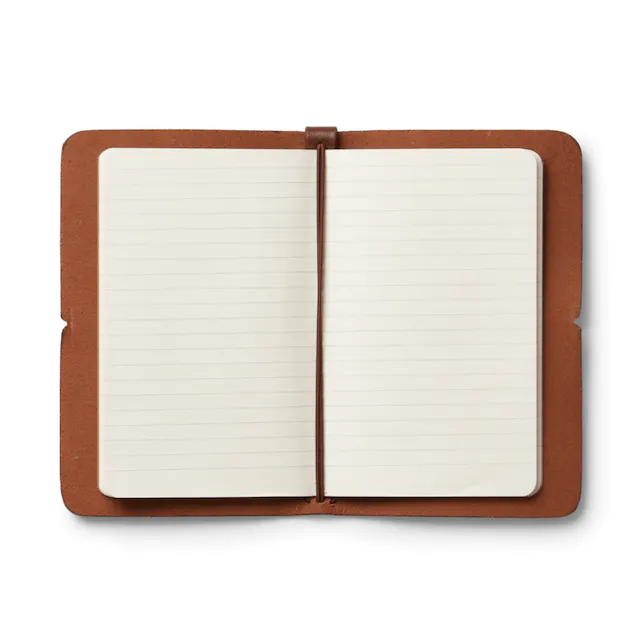 Leather Notepad Inside